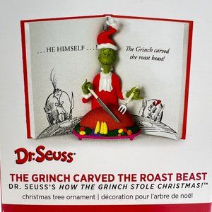 Hallmark | Holiday | Dr Seuss The Grinch Carved The Roast Beast ...